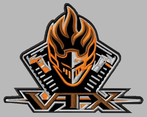 LARGE HONDA VTX XL EMBROIDERED BACK PATCH IRON/SEW ON ~11" x 8-3/4 ...