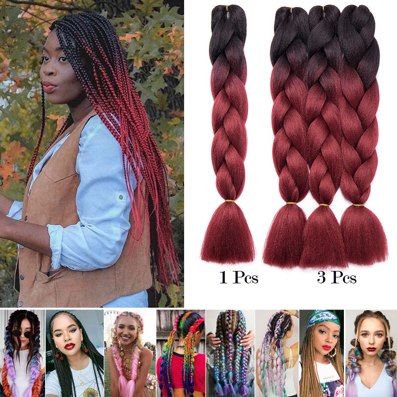 Big Red Box Braids
