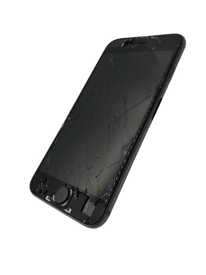 Apple iPhone S Model A1633 Locked, No Sim, Cracked Screen, Powers On | eBay