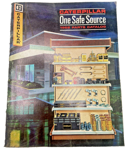 Caterpillar One Safe Source 1968 Parts Catalog Memorabilia | eBay