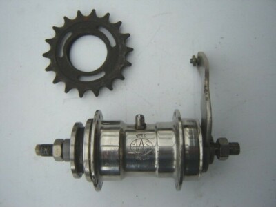MAS SINGLE SPEED COASTER BRAKE/BACK PEDAL BRAKE REAR HUB 36 H - NOS | eBay