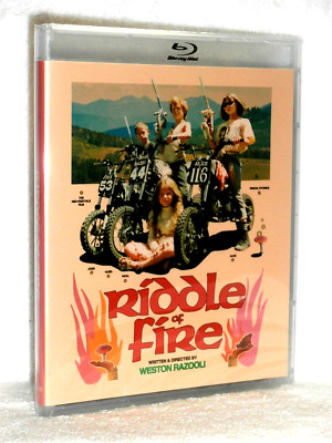 Riddle of Fire (Blu-ray, 2024) NEW Weston Razooli Charlie Stover Skyler ...