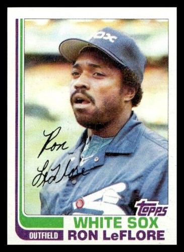 1982 Topps #140 Ron LeFlore Chicago White Sox Baseball card | eBay