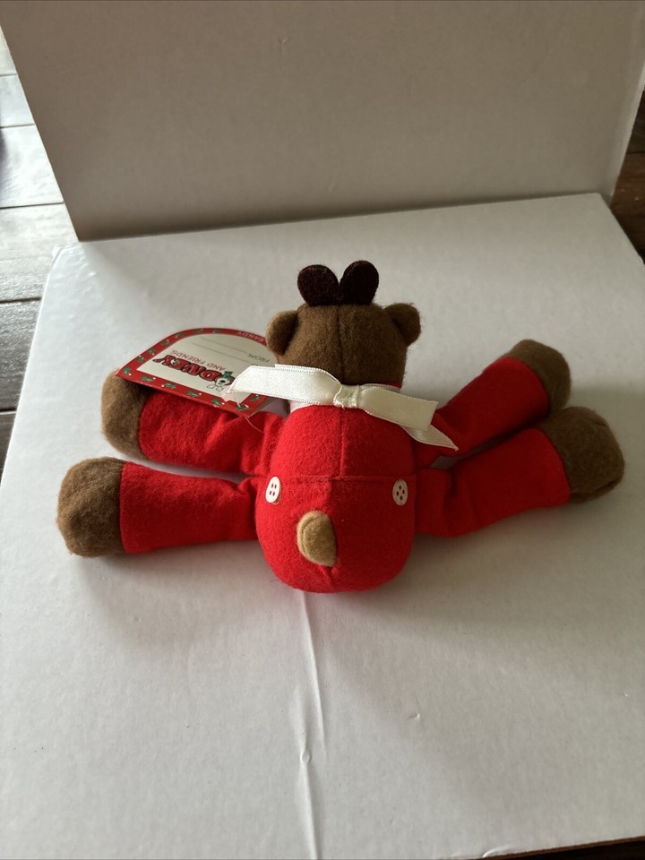 Hallmark Rodney And Friends Randy Reindeer Plush Christmas 1986 | eBay