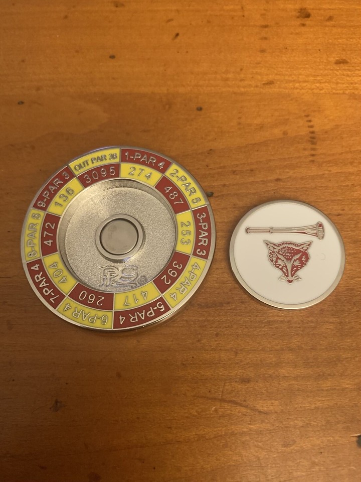Myopia Golf Yardage Coin | eBay