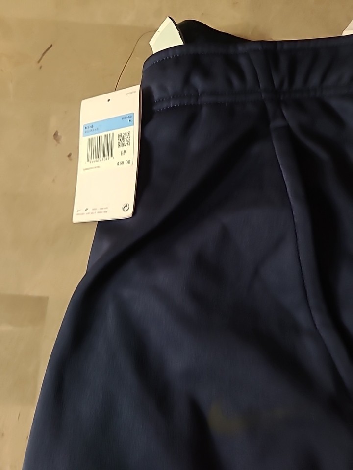 Nike 932253-451 Men's THERMA-FIT Polyester Training Sweatpants Navy M ...