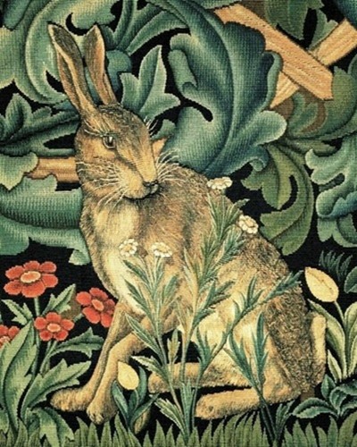 The Forest Rabbit William Morris Painting Artwork Paint By Numbers Kit ...
