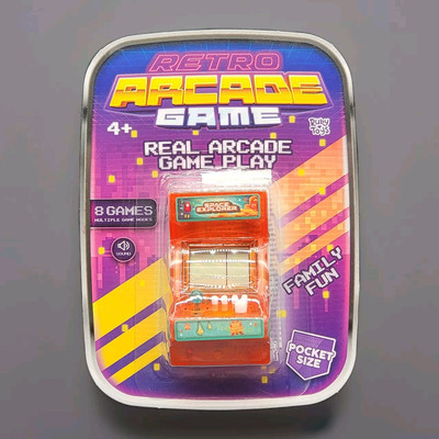 Retro Real Arcade Game Play 8 Spiele mit Sound Pocket Size Handheld ...