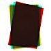 Coloured Acetate A4 - 6 Assorted Sheets Red, Yellow, Blue, Pink, Green ...