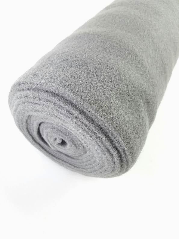 5 Yards Light Gray Upholstery Un-Backed Automotive Trim Carpet 40"x15 ...