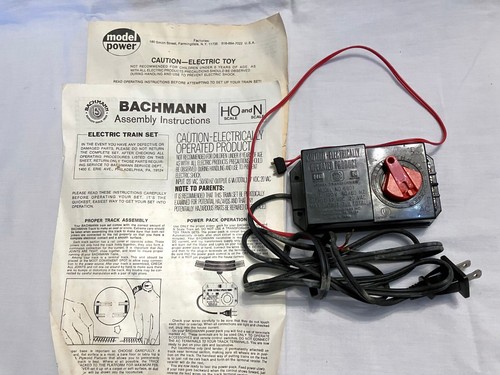Bachmann Model NO 6607 HO & N Scale Power Pack Cord & Connecting Wire ...