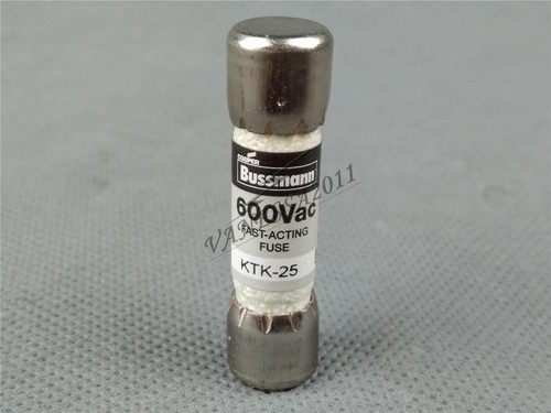 10PCBussmann KTK-25 25Amp Limitron Fast Acting Supplementary Fuse 600V ...
