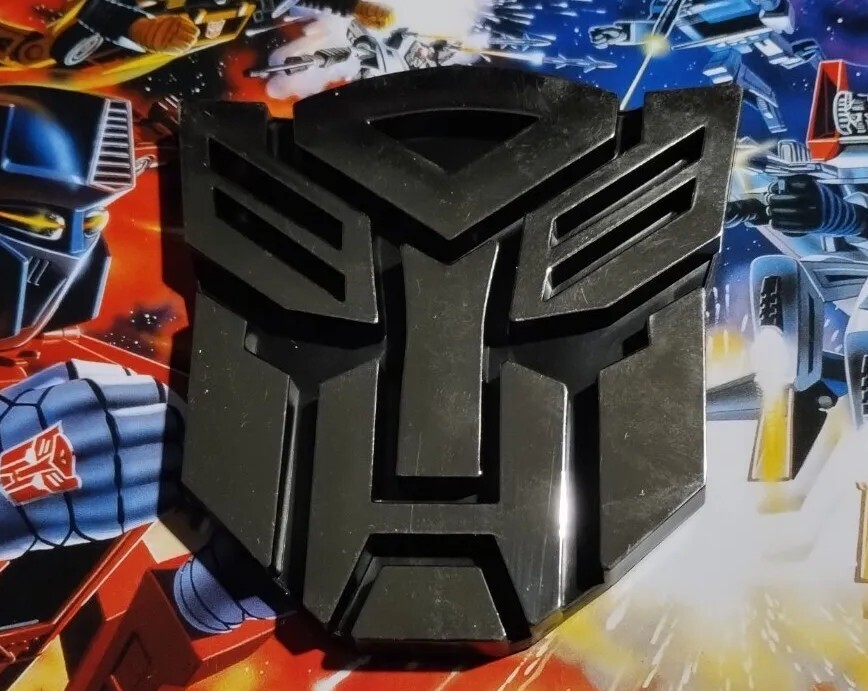 💥2 Pack - 3D Transformers Autobot 3" Car Emblems Badge Logo - Peace ...