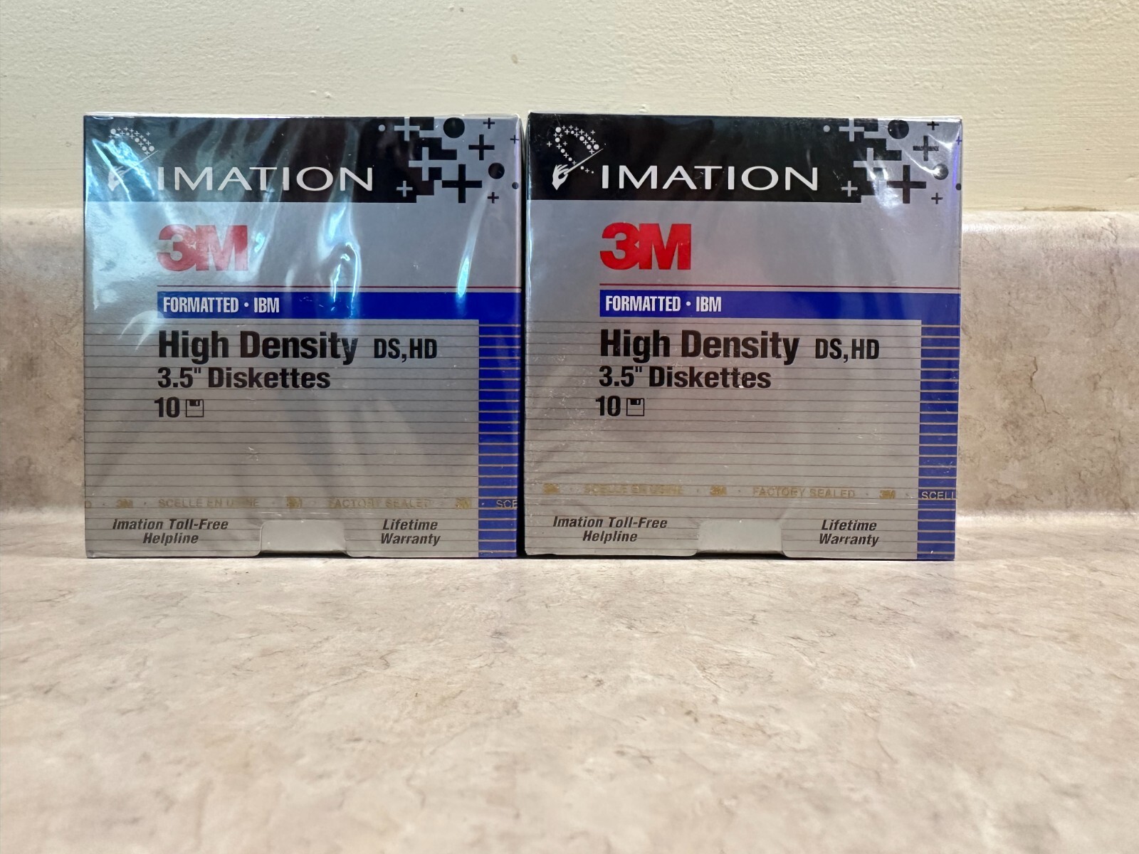 Imation 3M High Density Diskettes New, Manufacturer Sealed, IBM ...