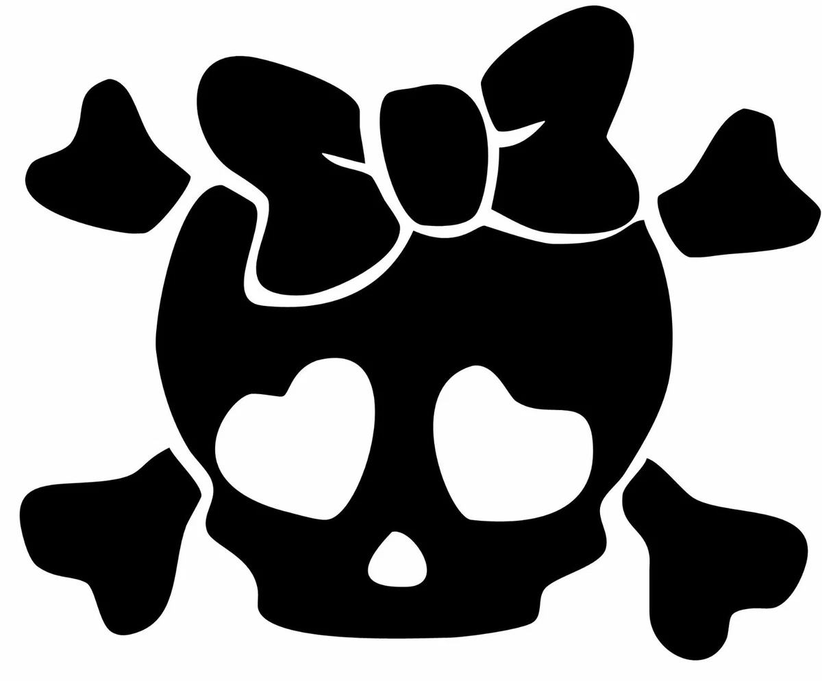 Girly Skull And Crossbones Images
