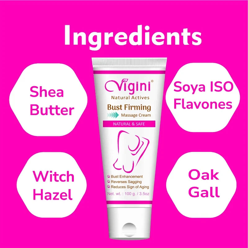 Vigini Vaginal Tightening Lubricant Gel & Bust Firming Size ...