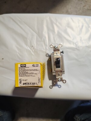 Hubbell Keyed Lock Switch HBL1201 | eBay