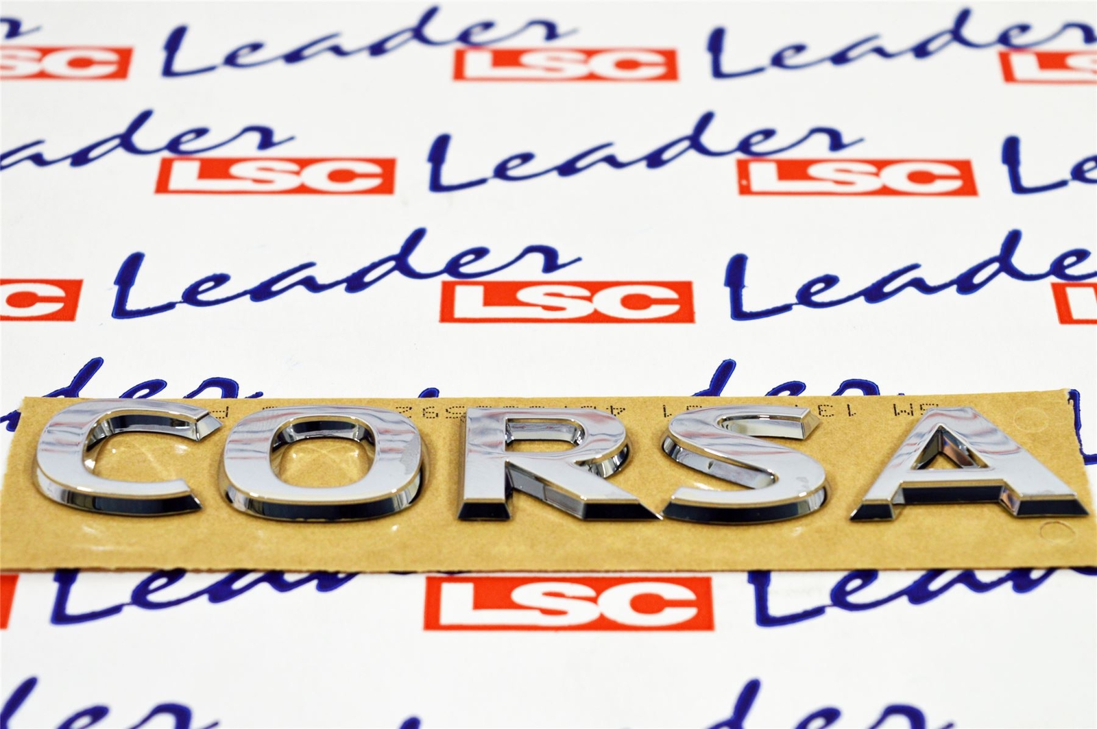 93188809 ORIGINAL VAUXHALL 'Corsa' Tailgate / Rear Nameplate Badge ...