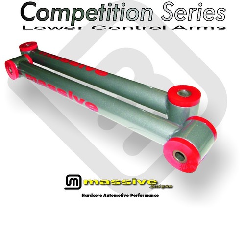 MSS Control Arms Lower LCA 05-14 Mustang GT 500 S197 Race Trailing 3.7 ...