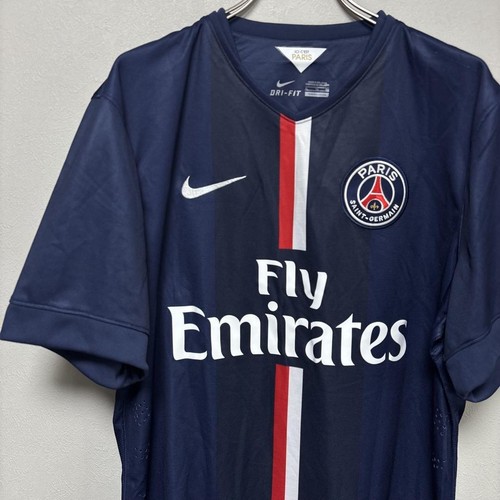Nike PSG Pastore Jersey XL Navy Blue Soccer Shirt Polyester No.27 | eBay