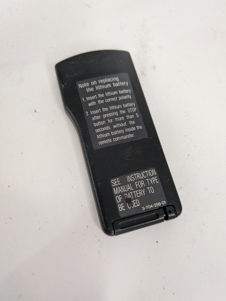 Sony RMT-508 Remote Control VTR Remote Sony Hand Held | eBay