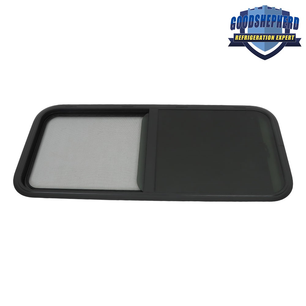 48" W × 22" H Horizontal Slider RV Camper Window Cargo Trailer w/Screen ...