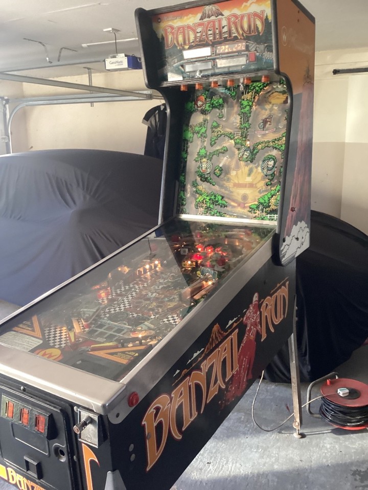pin ball machine banzai run | eBay UK