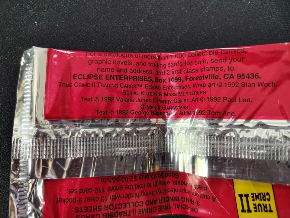 1992 True Crime Series Serial Killers & Murderers Trading Cards | eBay