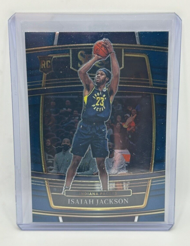 2021-22 Panini Select Isaiah Jackson RC #55 Blue Indiana Pacers | eBay