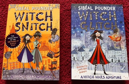Sibeal Pounder Witch Glitch and Witch Snitch 2 book bundle 9781408880340 | eBay