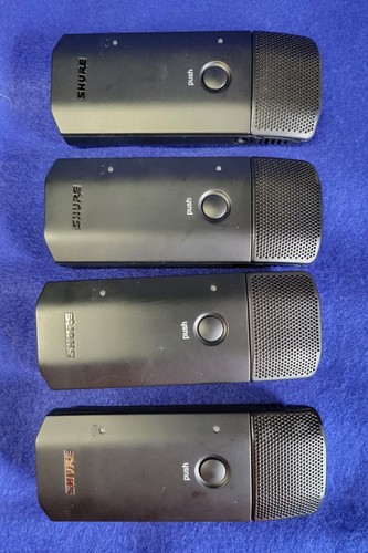 Shure MXWNCS4 Networked 4 Port Charging Station + 4 MXW6/C Z20 Boundary ...