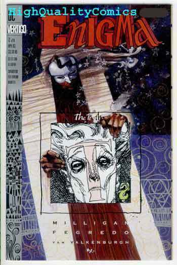 ENIGMA #2, NM+, 1993,Peter Milligan, D Fegredo, more Vertigo in store ...