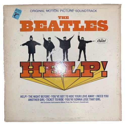 Help by Beatles 1965 Original Movie Soundtrack | eBay