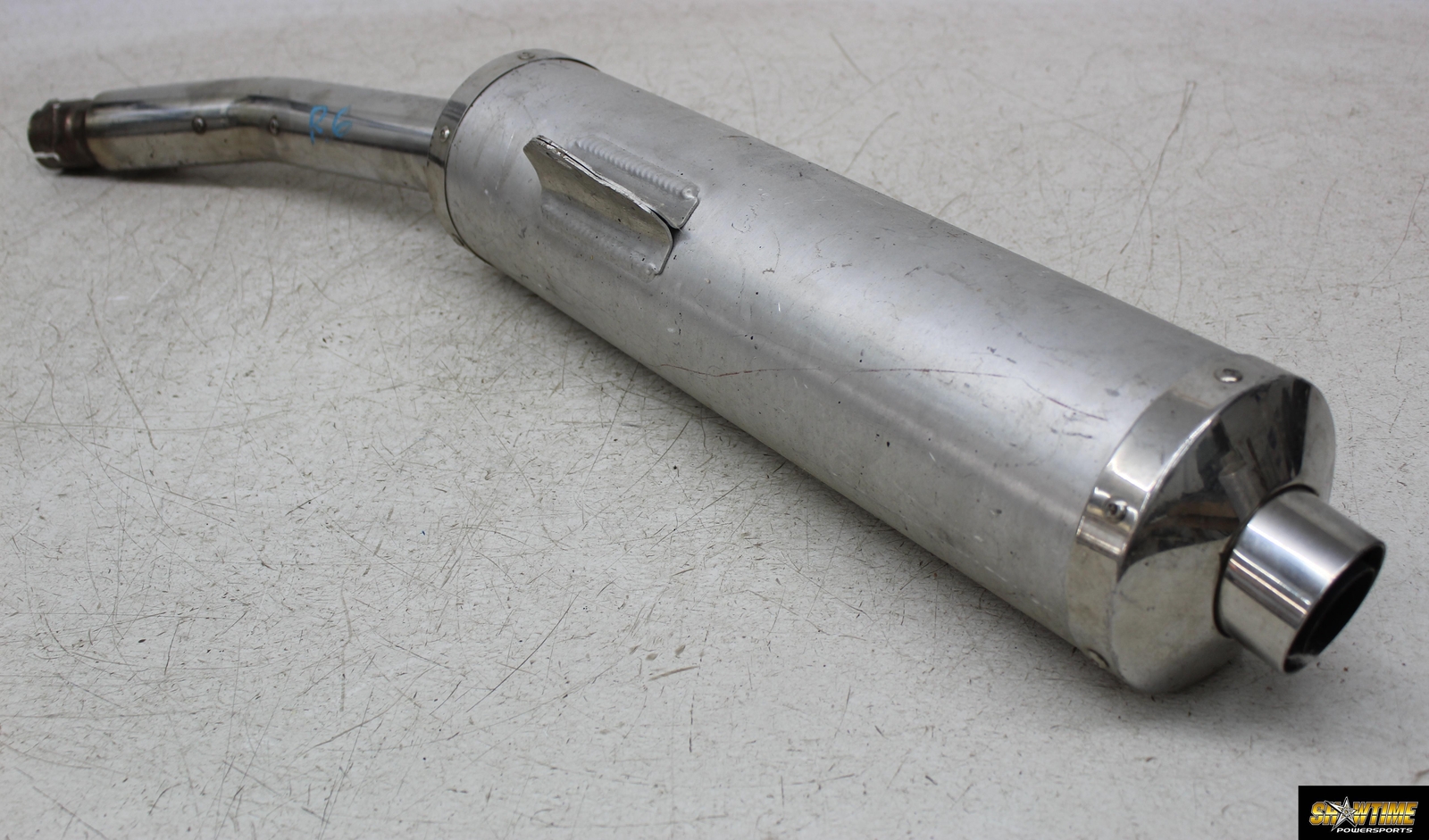 99-02 YAMAHA YZF R6 EXHAUST PIPE MUFFLER SLIP ON CAN SILENCER | eBay