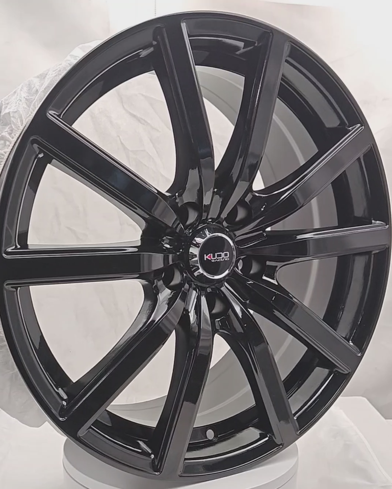 18" Wheels Rims Black Fit Honda Accord Civic Nissan Altima Maxima Camry ...