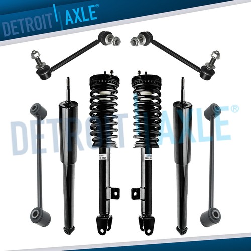 RWD Front Struts Rear Shocks Sway Bars for 2005-2010 Chrysler 300 ...