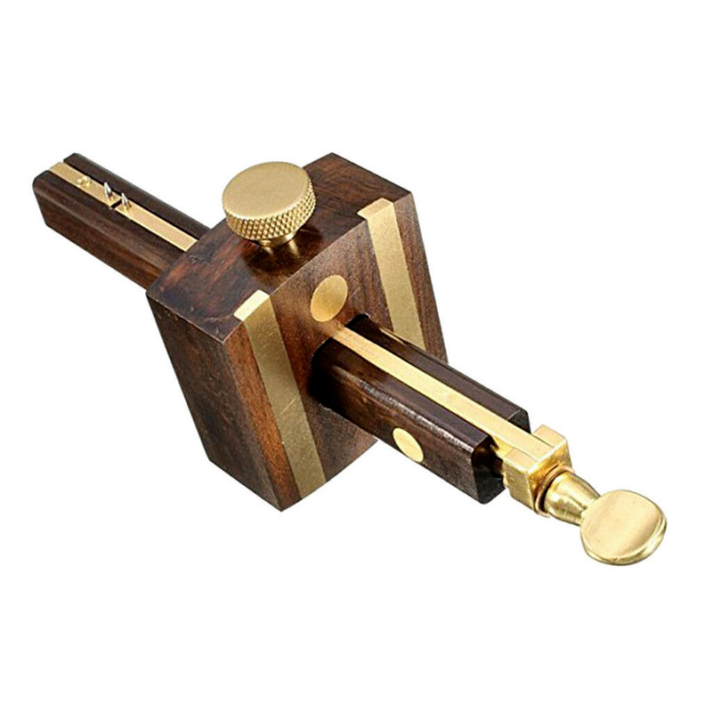 Woodwork Brass Mortice Scribe Marking Gauge Measuring Tool Professional ...