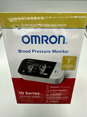 Omron 10 Series BP7450 Upper Arm Blood Pressure Monitor with Bluetooth ...