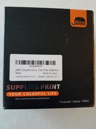 JARBO Printer Ink Toner 51dw 271dw 276dw 951xl YMC- 950xl black (2) F ...