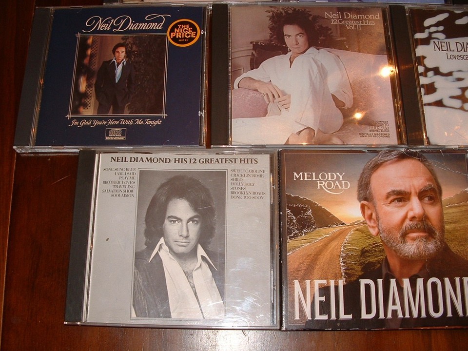 11 NEIL DIAMOND MUSIC CD LOT | eBay