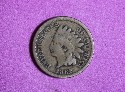 1862- Indian Head One Cent Penny #P32767 | eBay
