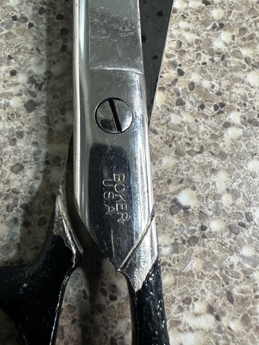 Vintage Scissors Boker Tree Brand 10” Long - Made In USA | eBay