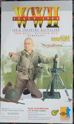 WWII Dragon 100th Infantry Battalion Italy 1944 Mortar Nagashima Action ...