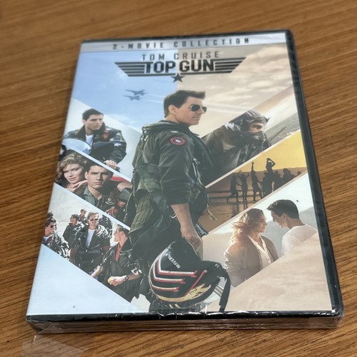 Top Gun + Top Gun: Maverick: 2-Movie Collection DVD Set Tom Cruise NEW ...