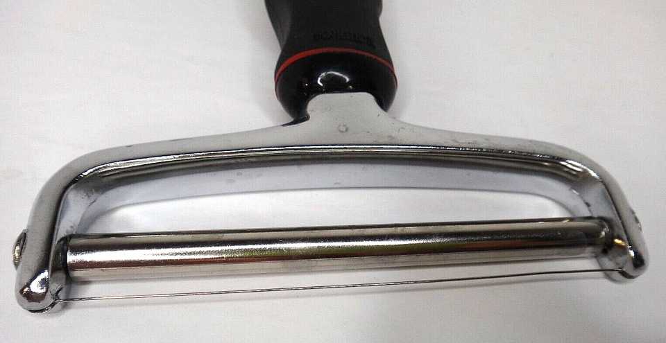 Norpro Grip EZ Wire Cheese Slicer Cutter, Stainless & Silicon, Black, 6 ...