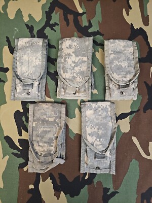 USGI Acu Military Mag Pouch 5 Pack Rifle mag pouch | eBay
