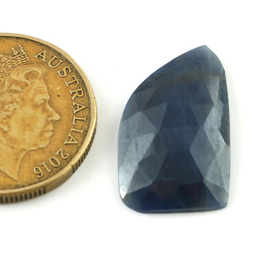16.4CT 15X25MM Natural Fancy Rose Cut Blue Sapphire Loose Gemstone | eBay