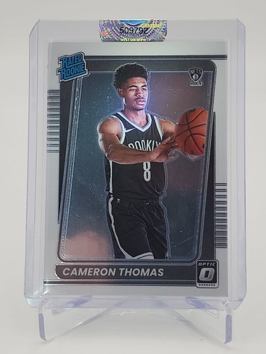 Cameron Cam Thomas 2021-22 Panini Donruss Optic Rated Rookie Base #153 ...