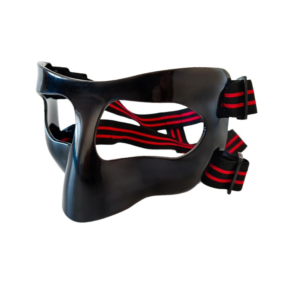 Basketball Mask Face Shield with Padding Elastic Strap Nose Protection ...