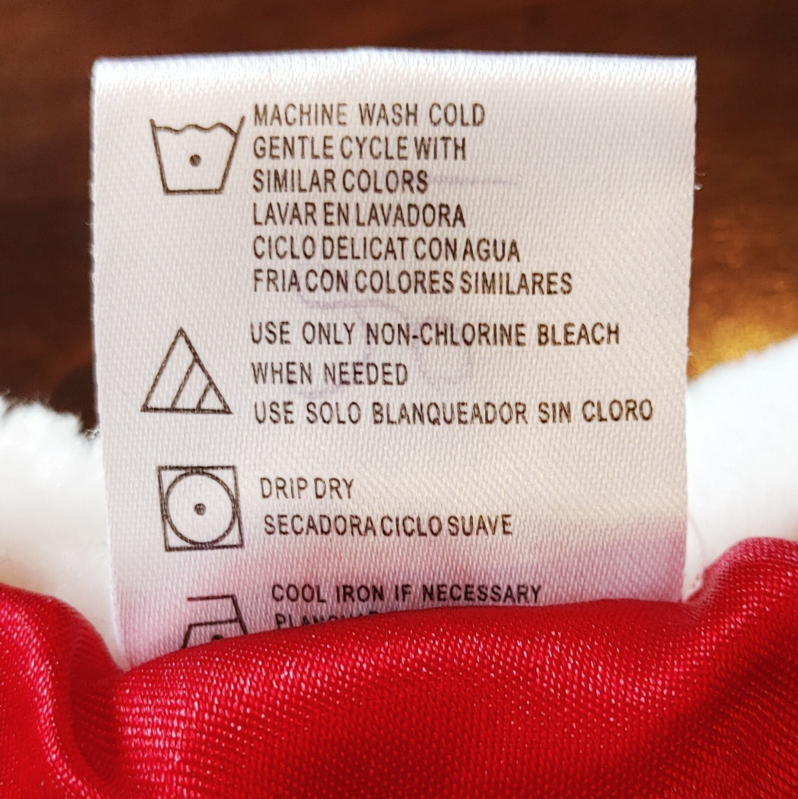 Infant Baby Girls Sz 12 Mo White Faux Fur Jacket Red Satin Lining Shawl ...